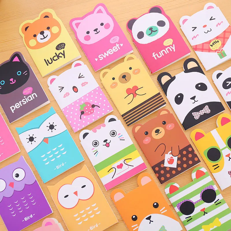 A7 Size 20 Pages Animal-shaped Mini Portable Pocket Book - Buy A7 Size ...