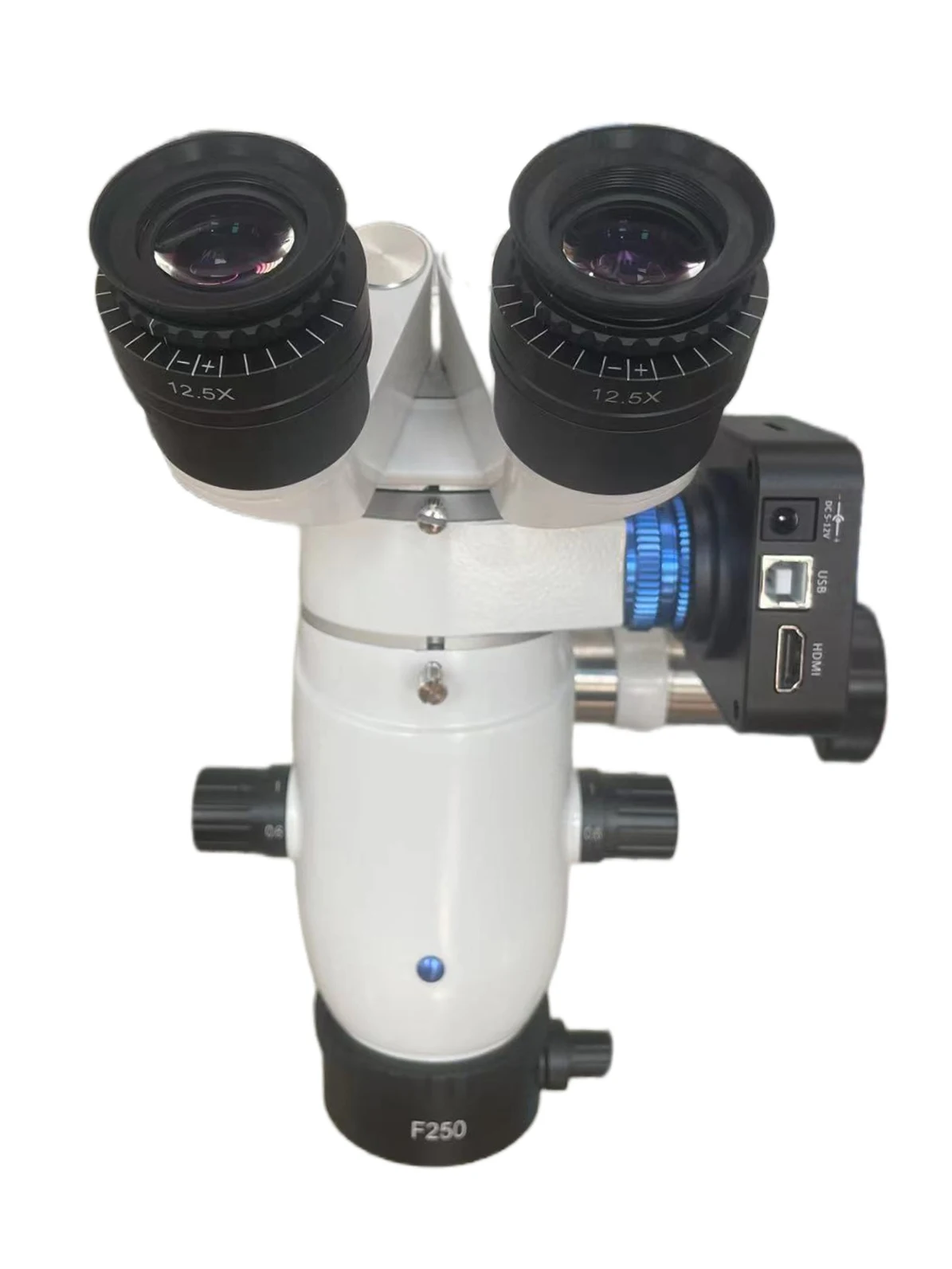 Integrated Beam Splitter for Microscope/colposcope Video System