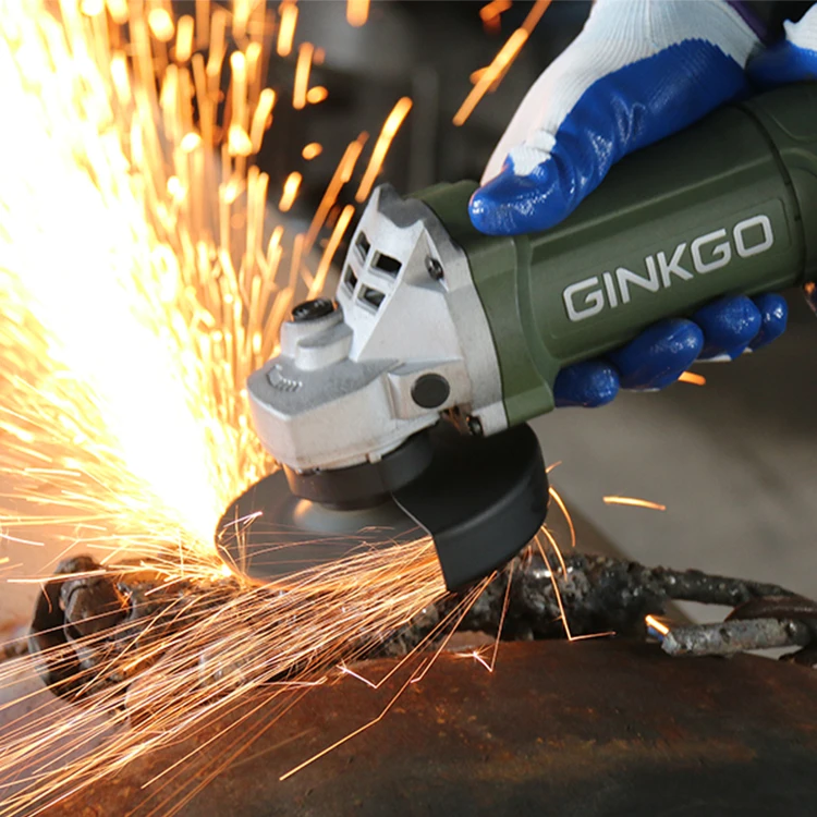 Ginkgo Brand Angle Grinder G1255t Speed Control Long Handle - Buy Green ...