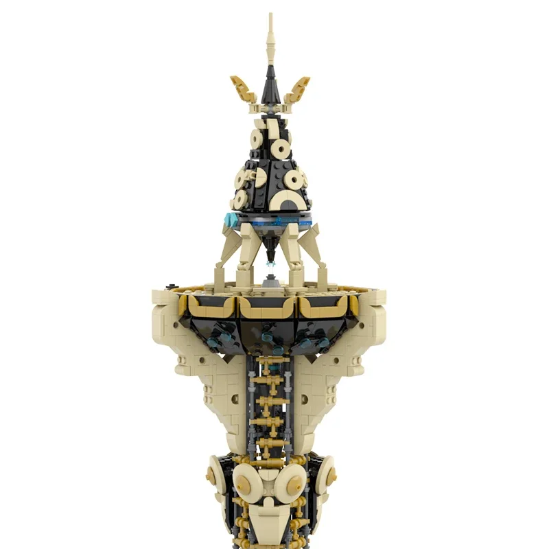 Buildmoc Breath Of The Wild Sheikah Tower Building Blocks Set Kingdom ...