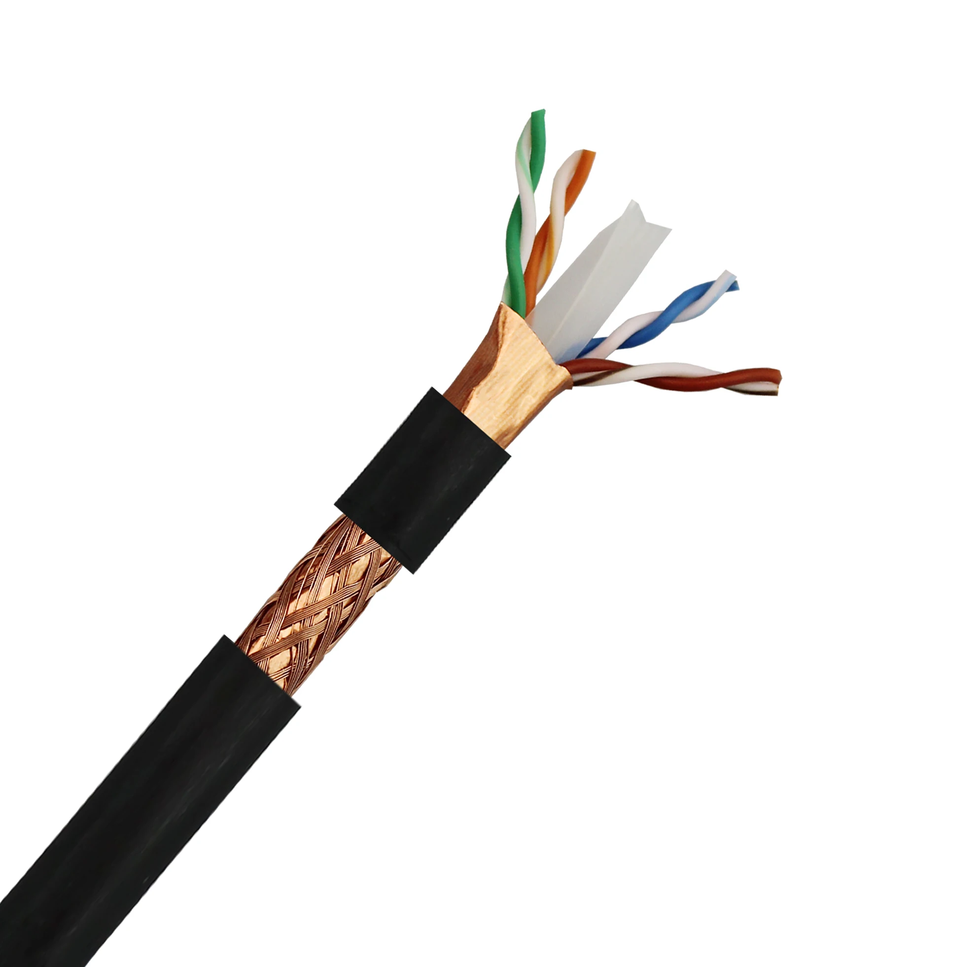 Ethernet Cable Cat6 23 Awg Cca Conductor Pe Insulation Pvc Gray Jacket ...