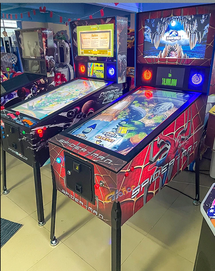 High Quality Game Coin Operated Pinball Machine with Flipper