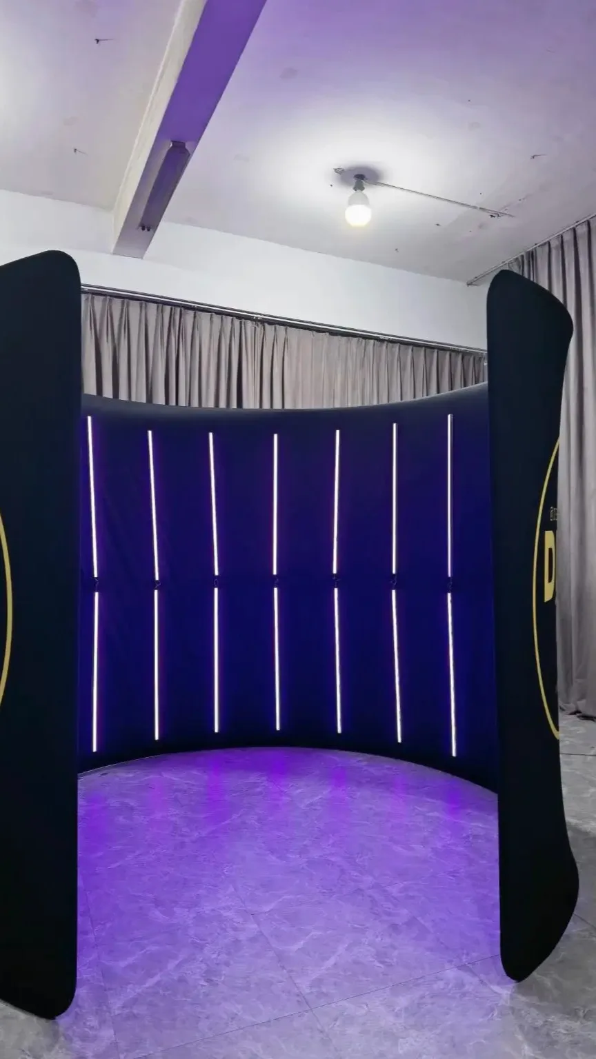 360spb Sfe5 Semicircle Led Tension Fabric Backdrop 360 Photo Booth ...