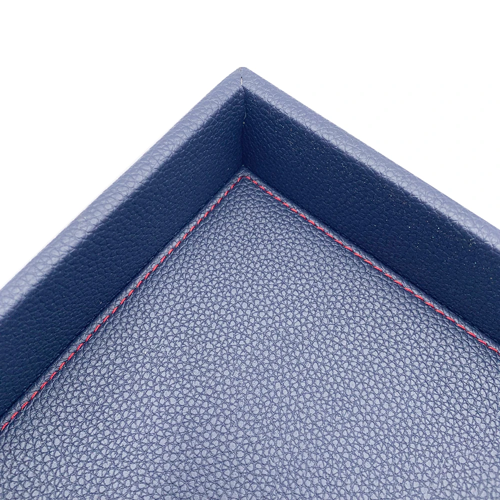 Leather Amenity Room Service Tray Guest Hotel Food Coffee Bathroom ...