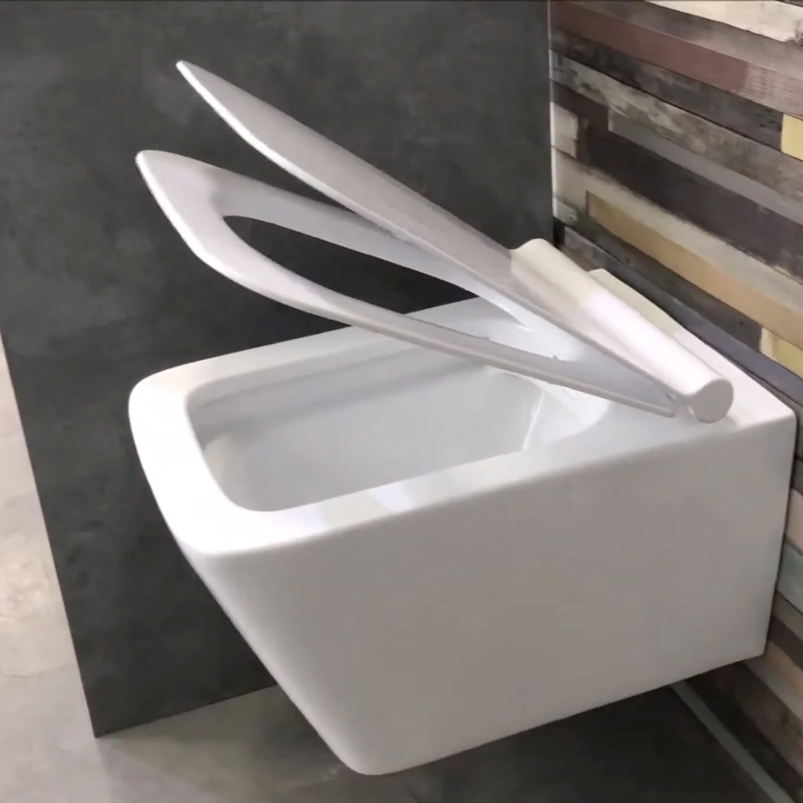 Navy Blue Wc Bidet Sanitary Squatting Pan Washroom Toilet Decor Wc Pot ...