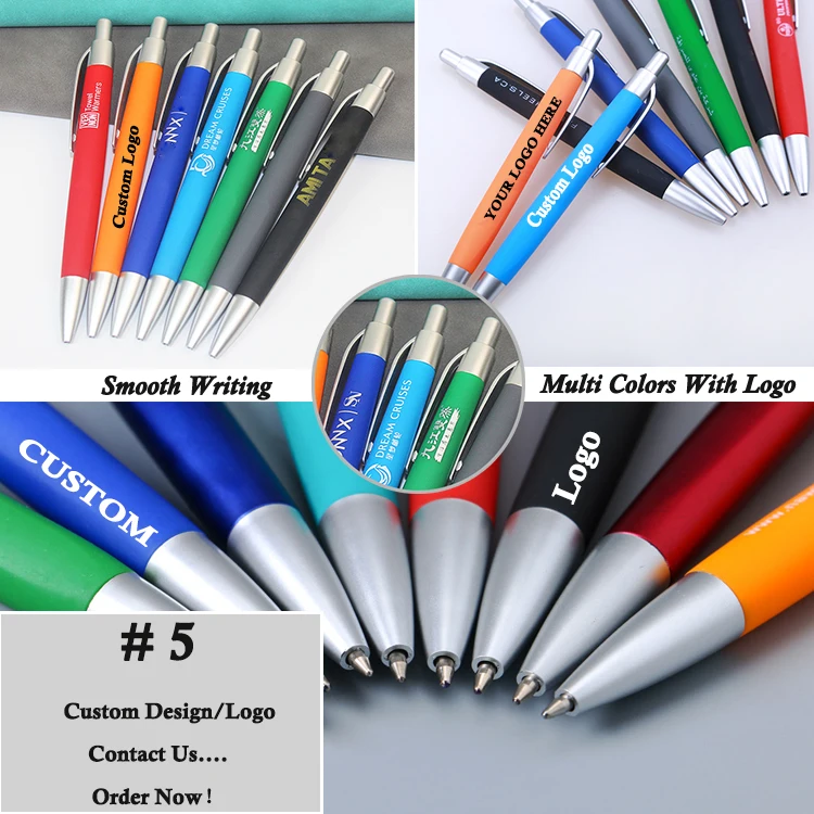 Personalized With Logo Print Ball Point Pen Advertising Cheapest ...