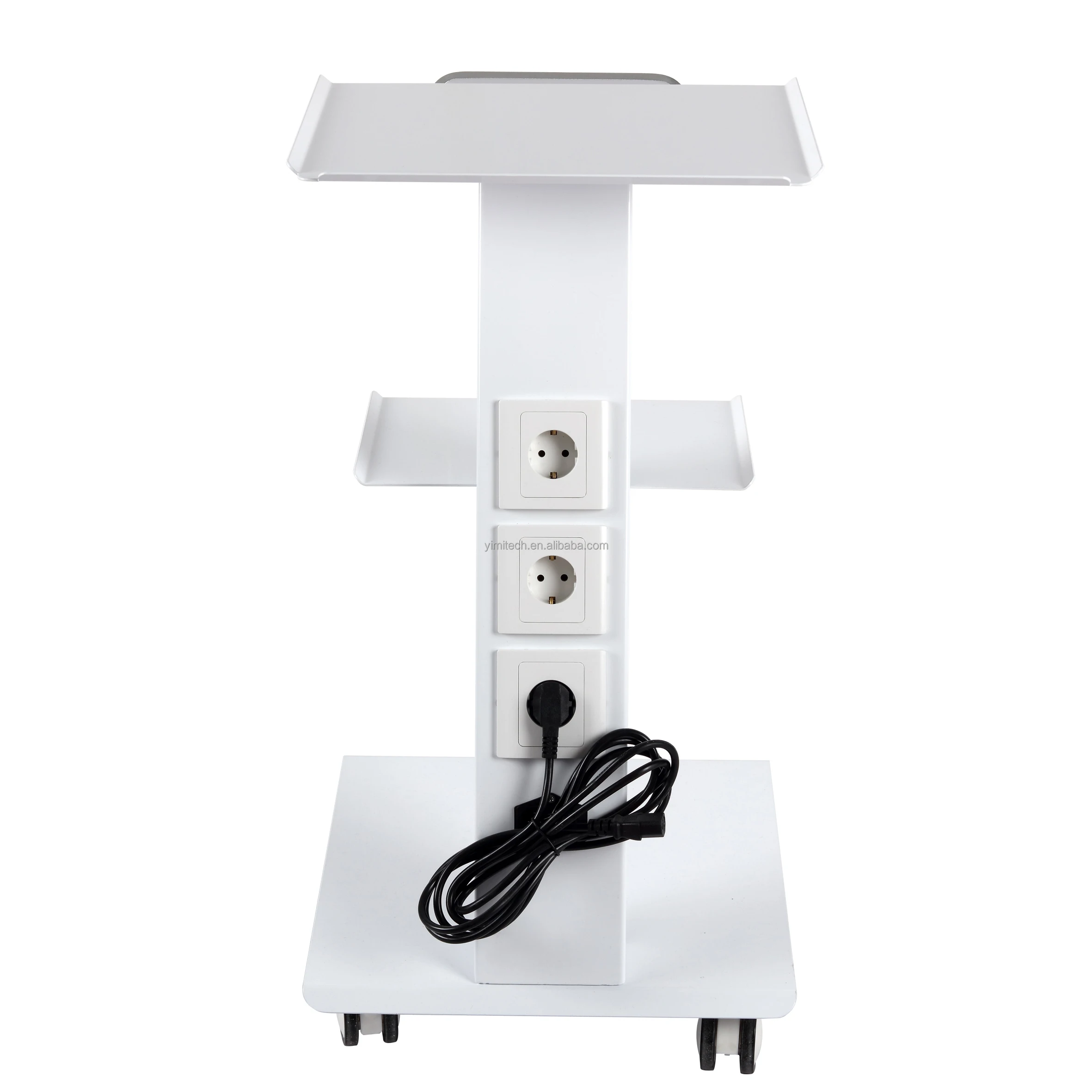 Mobile 3 Layer Socket Beauty Medical Beauty Salon Trolley