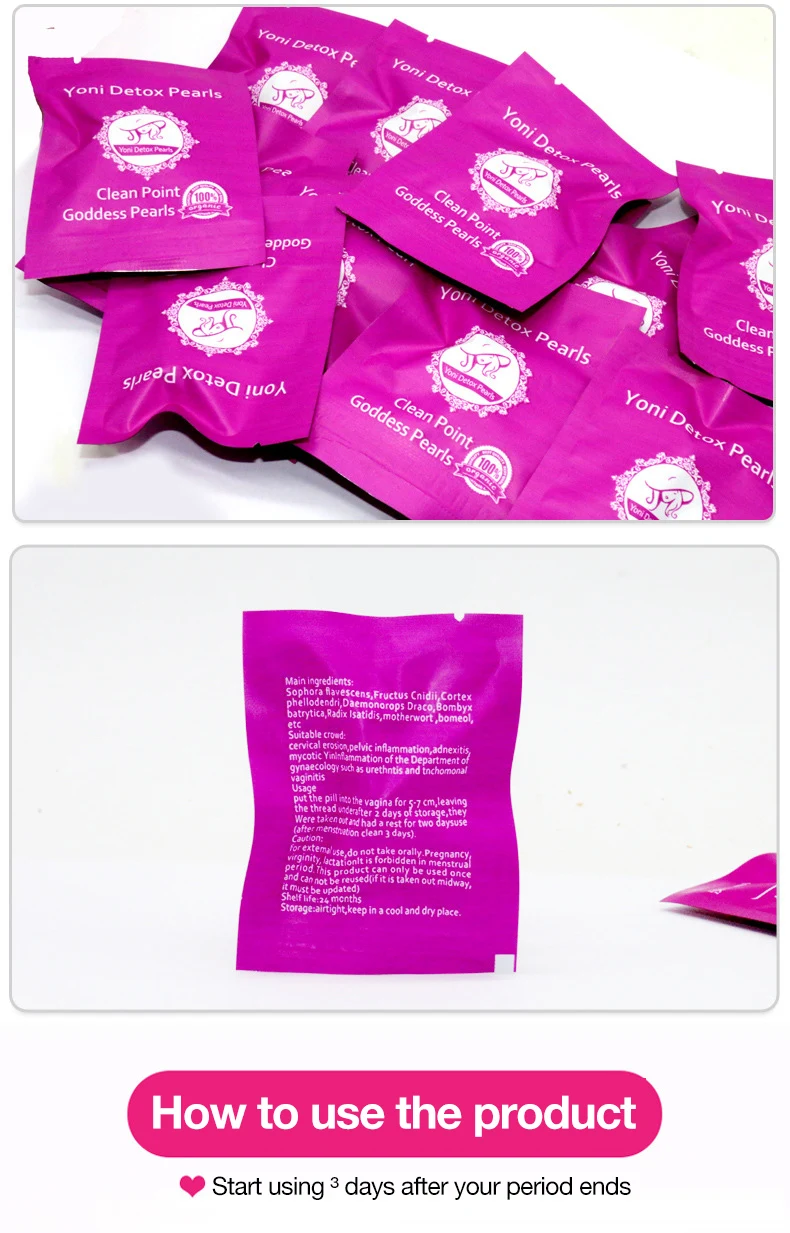 Factory Woman Vagina Health Care Products Vaginal Womb Detox Pills With ...