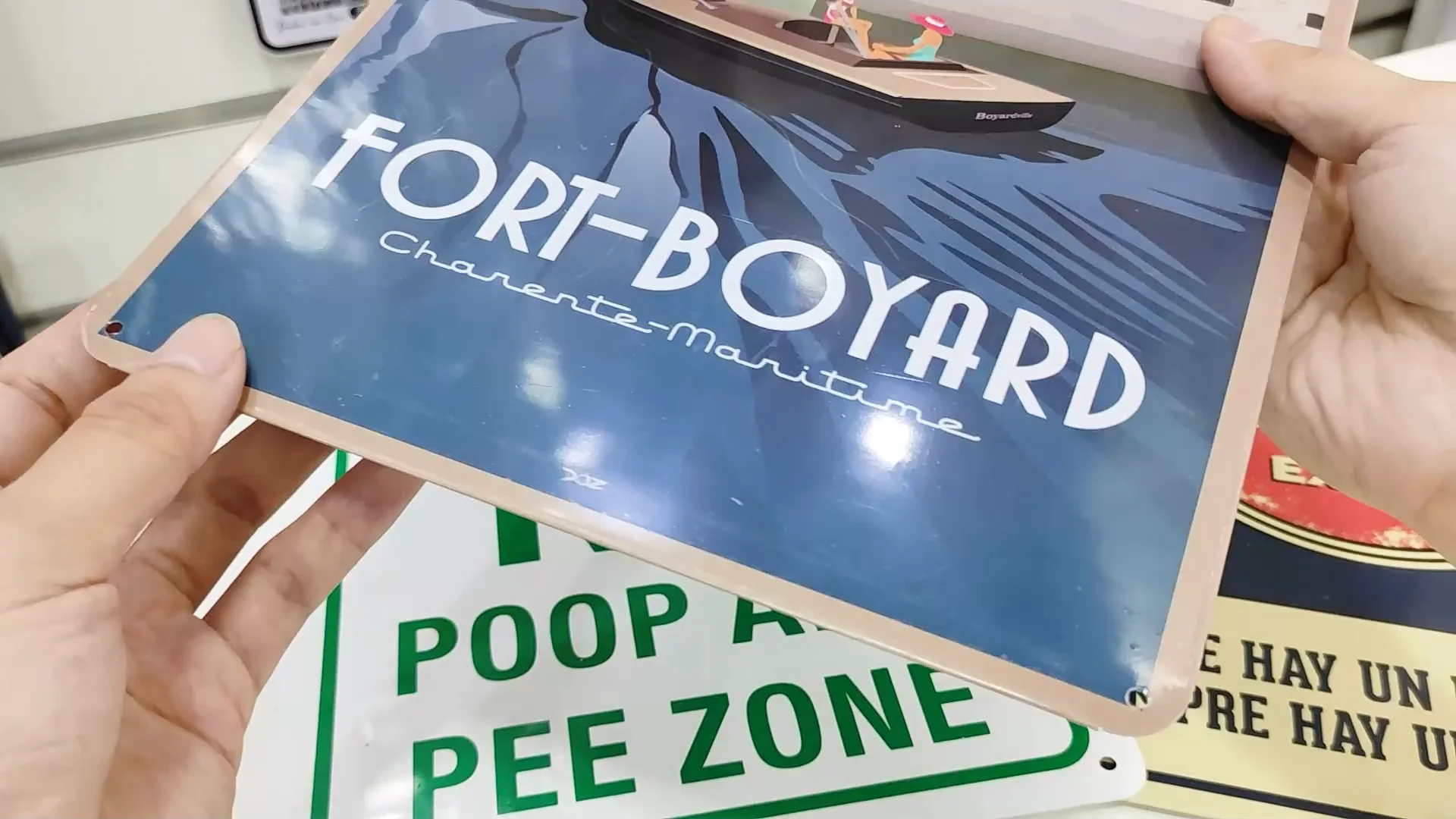 Custom Classic Sinais De Lata De Metal Sign Board Plaque Davidson ...