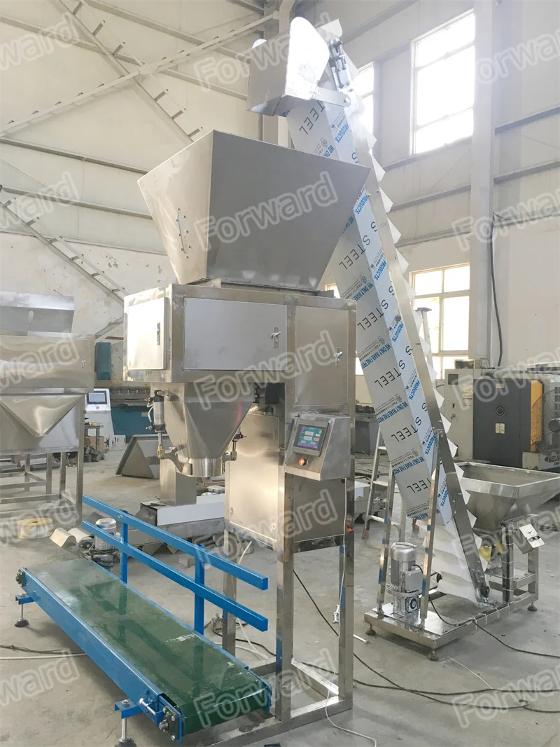 200g 1 Kg 1kg 5kg Fully Automatic Bag Rice Weighing Packing Machine ...