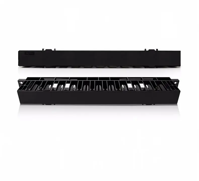 Rj45 Network Cable Management Rack 12 Slots 24 Ports 1u Cable Organizer ...