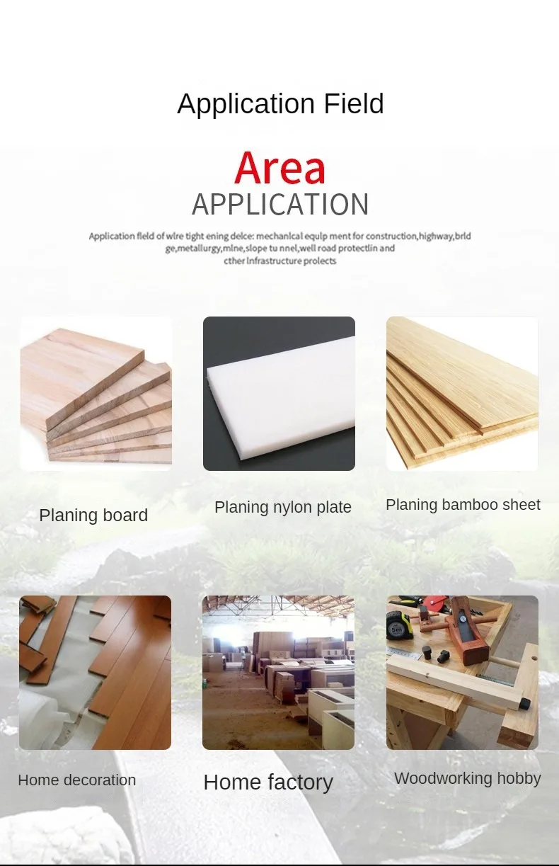 Small Semi-automatic Planer Flat Planer Electric Bench Wooden Planer ...