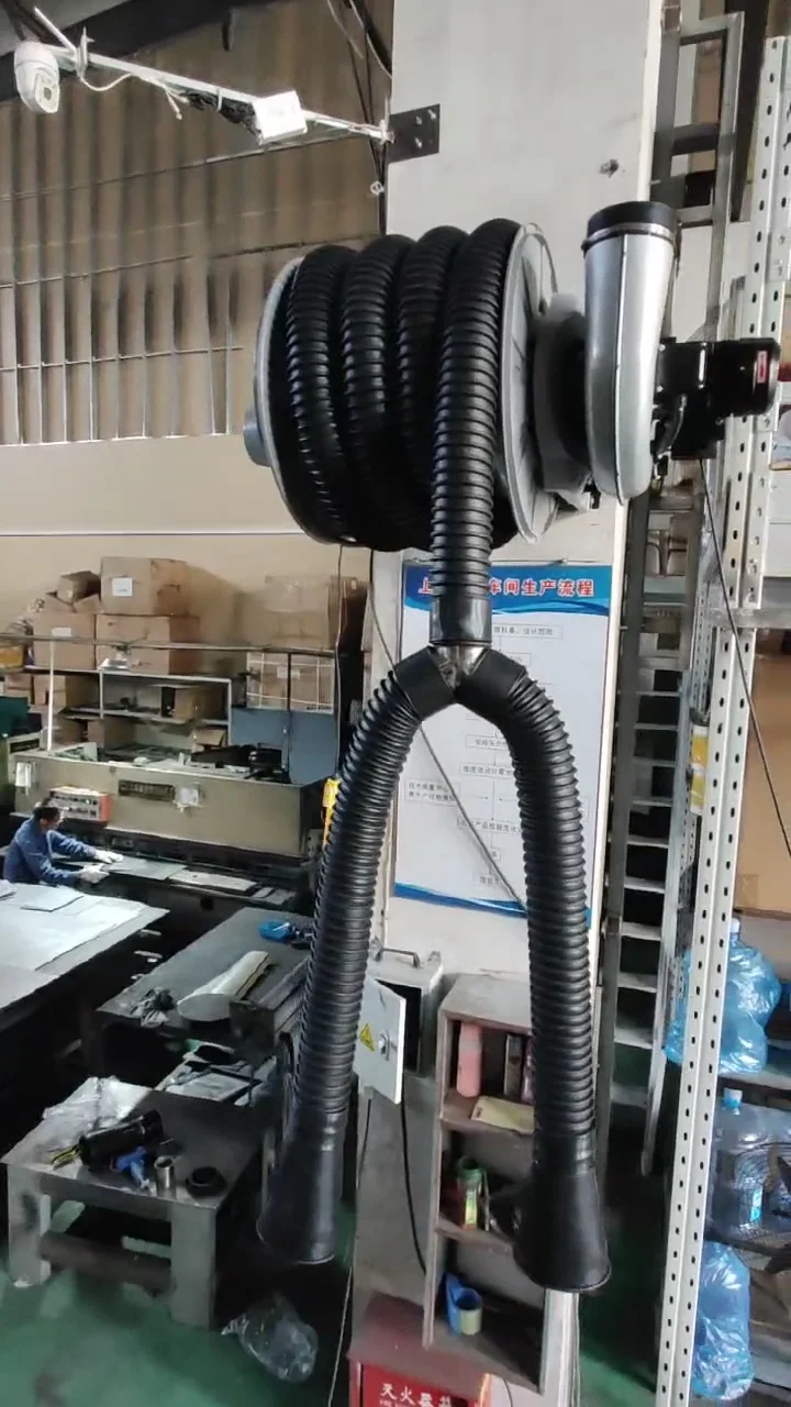 Motor Exhaust Gas Removal Hose Reel With Direct Mounted Fan - Buy ...