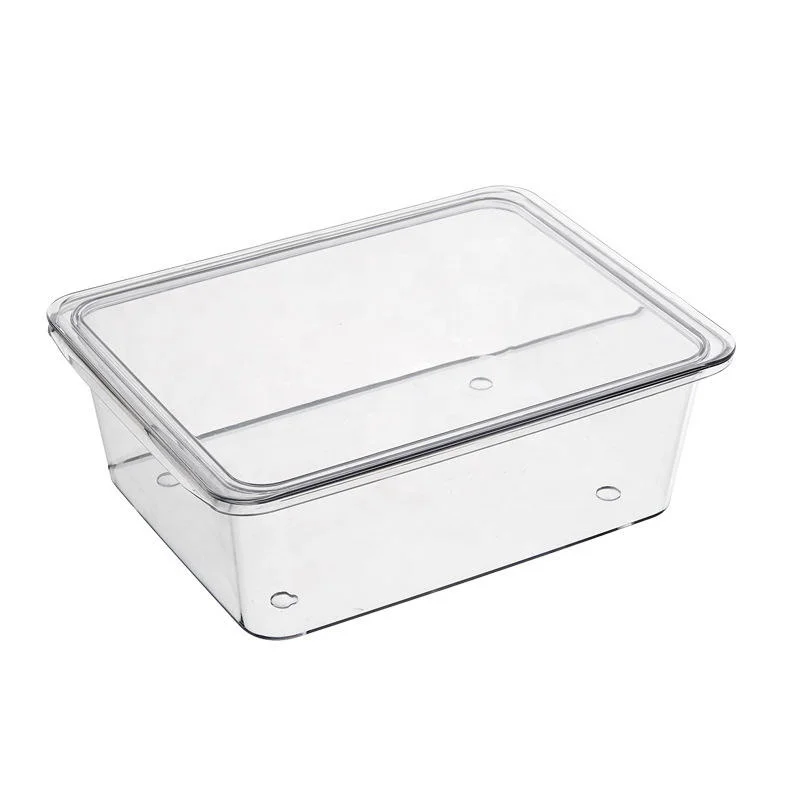 Bpa Free Refrigerator Plastic Food Hard Plastic Storage Box Kitchen ...