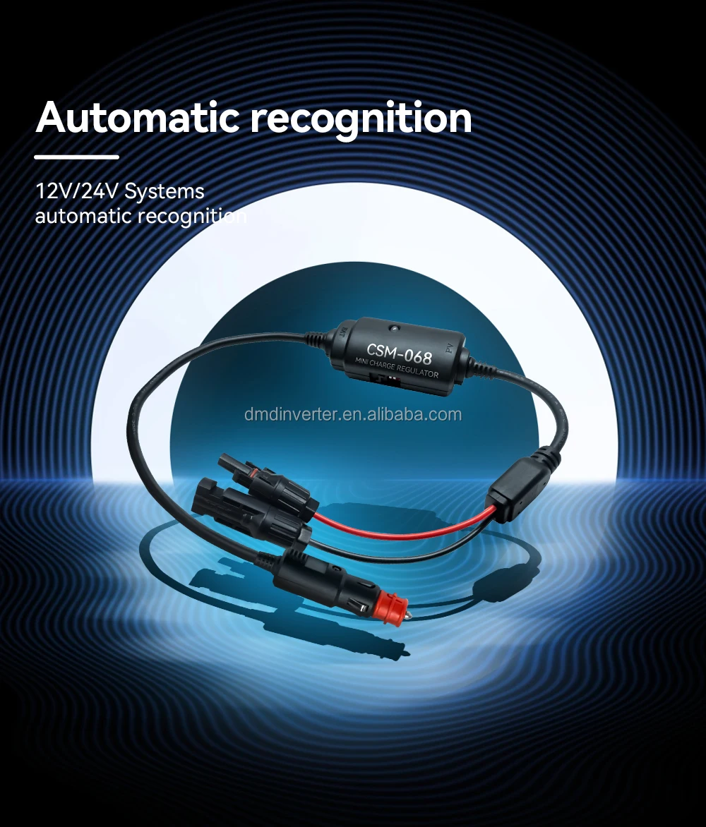 Miniature Charge Controller 6A - Intelligent Solar Regulator