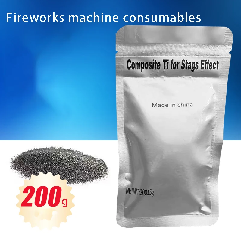 Msds Certification 200g/bags Titanium Metal Powder For Cold Spark ...