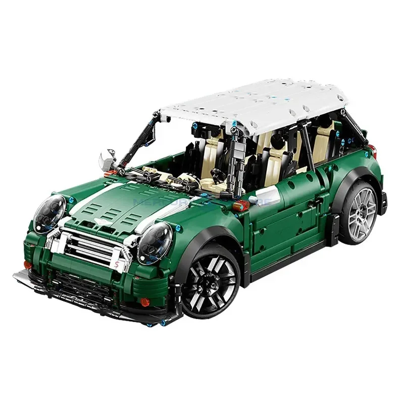 Cooper Classic Mini Racing Car T5025a &t5025b Block Creative Vehicle ...