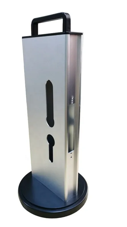 Aluminum Alloy Rotatable Lock Display Stand Wood Door Smart Lock ...