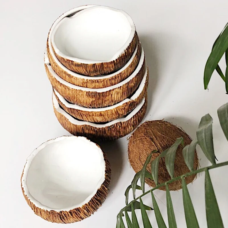 Handmade Ceramic Dinnerware Plates & Eco-Friendly Coconut Bowls ...