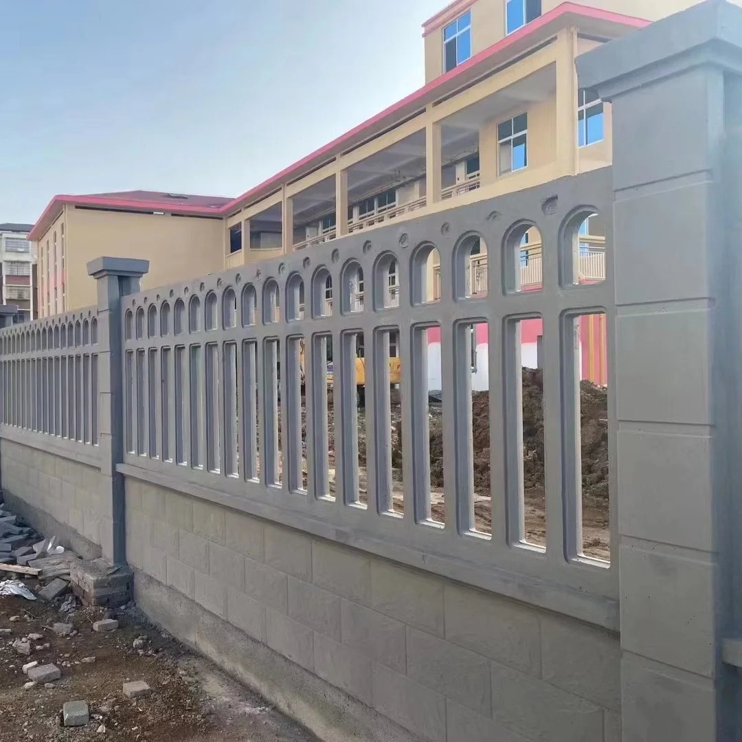 Precast Concrete Fencing Wall System Making Machine Privacy Security ...