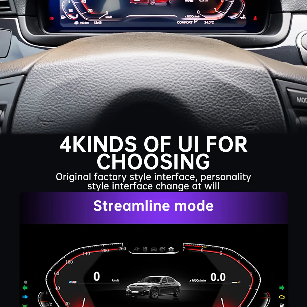 Coika Digital Multifunction Lcd Cluster Display Instrument Upgrade For ...