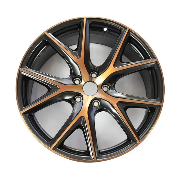 Aluminum Alloy 19 Inch Sport Wheel Noir/cuivre Black/copper Rim Rines ...