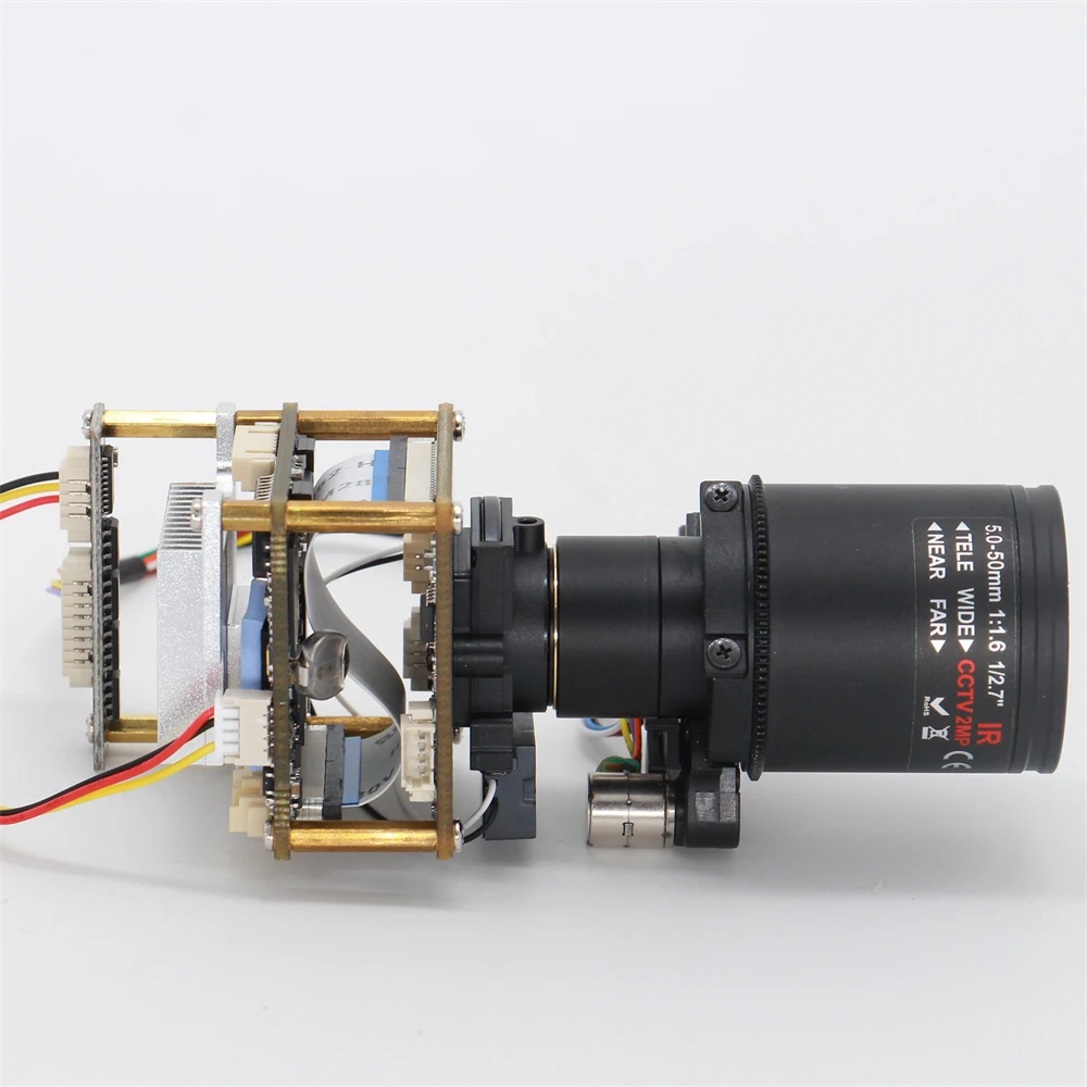 AI Face Recognition IP Camera Module 5MP - 10X Zoom Lens