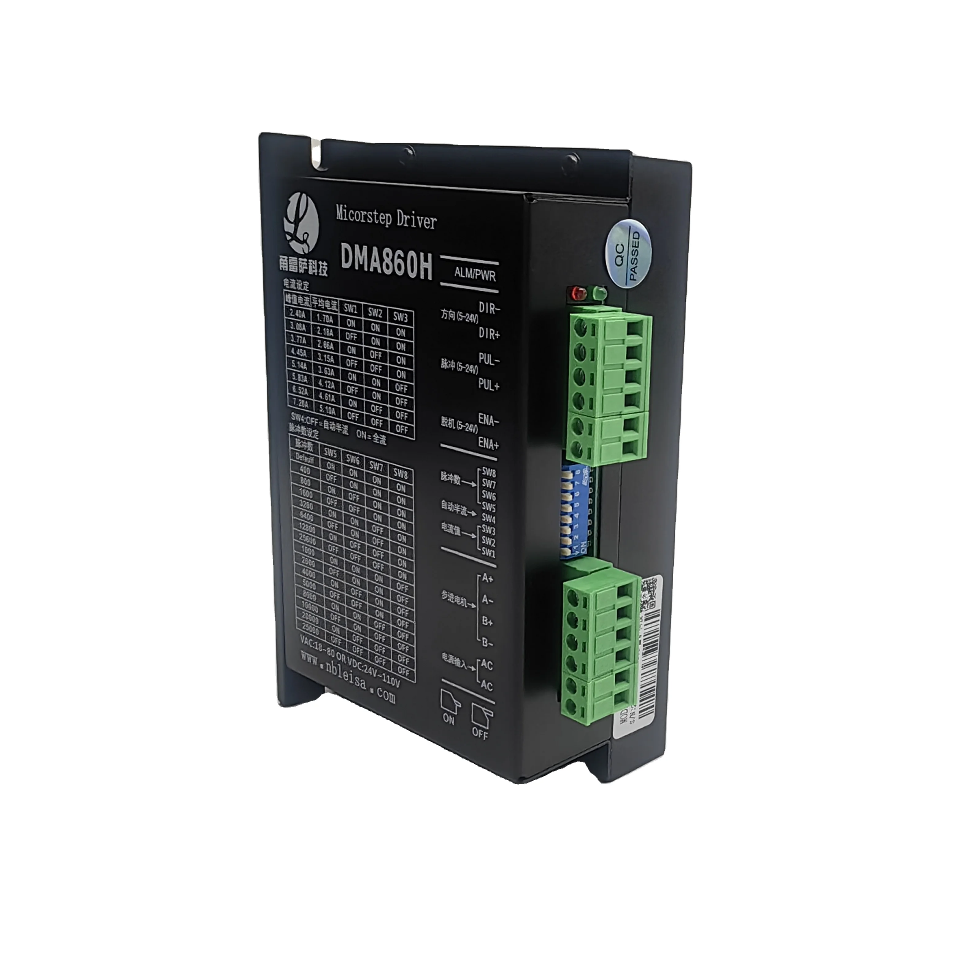 Leisa Dma860h Digital Step Motor Driver Ac & Dc Stepper Motor Driver ...