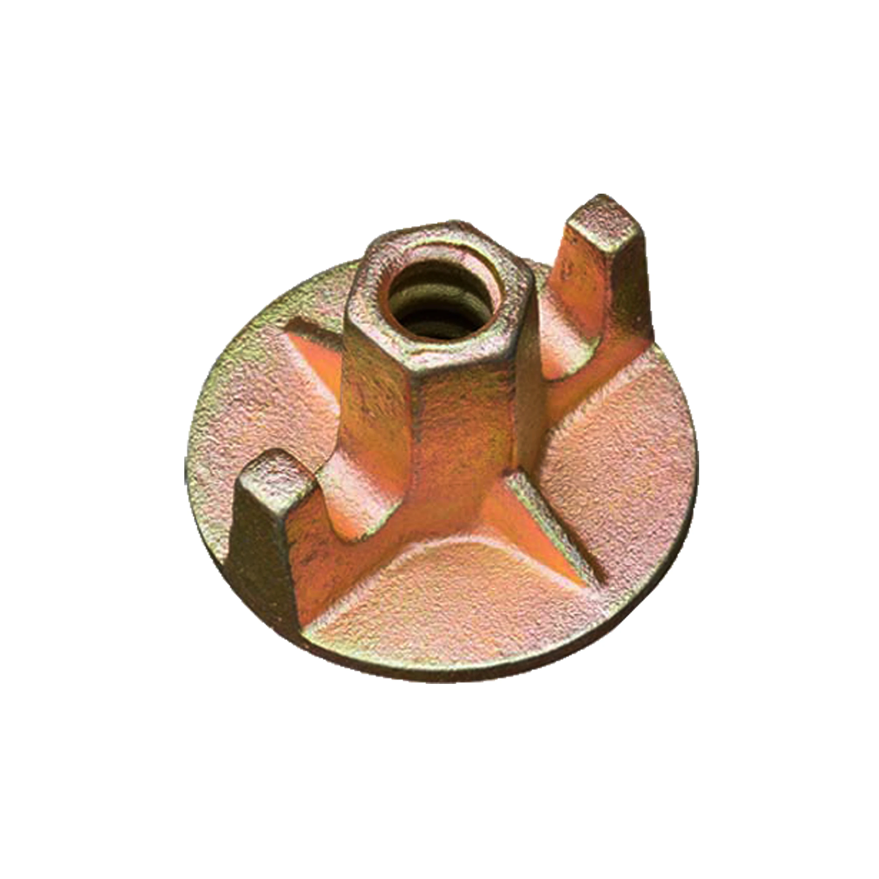 Construction Cast Iron Tie Rod Formwork Anchor Wing Nut 15/17mm - Buy ...