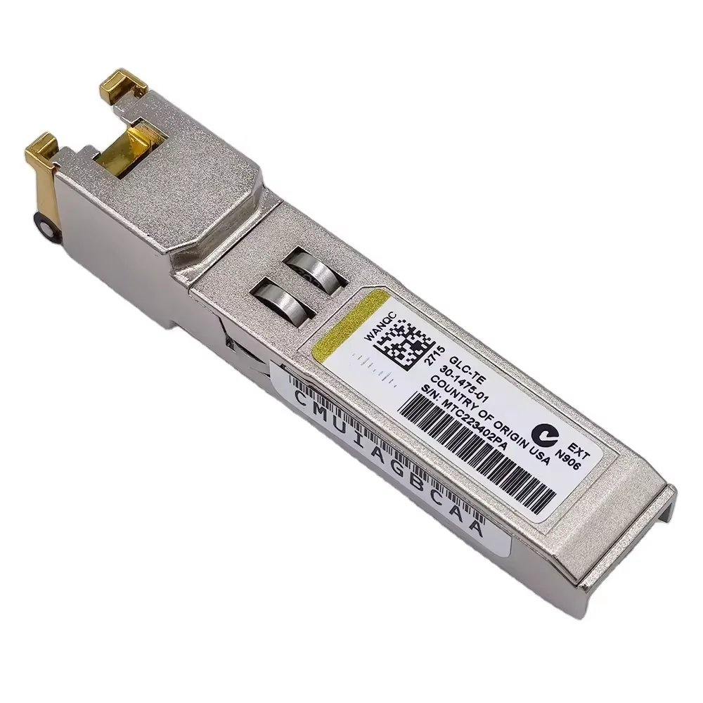 Glc-te Compatible 1000base-t Transceiver Module 1g Sfp Copper Rj45 100m ...
