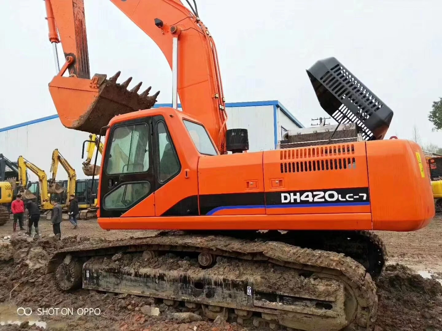 Excellent Performance Used Original Crawler Backhoe Excavator Doosan ...