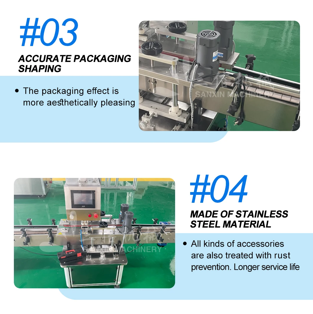 Easy-to-Operate Automatic Capping Machine for Food Beverage Health ...