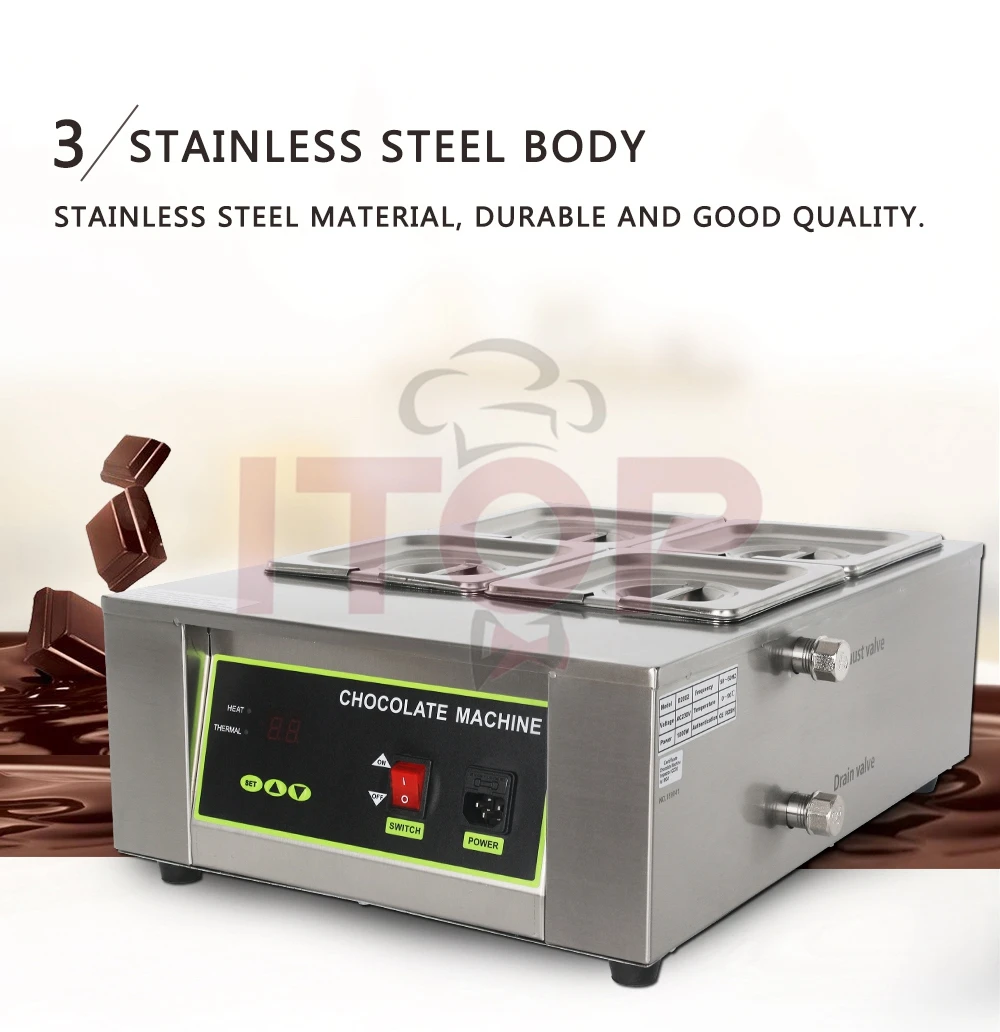 Chocolate Melting Tempering Machine - Professional Catering