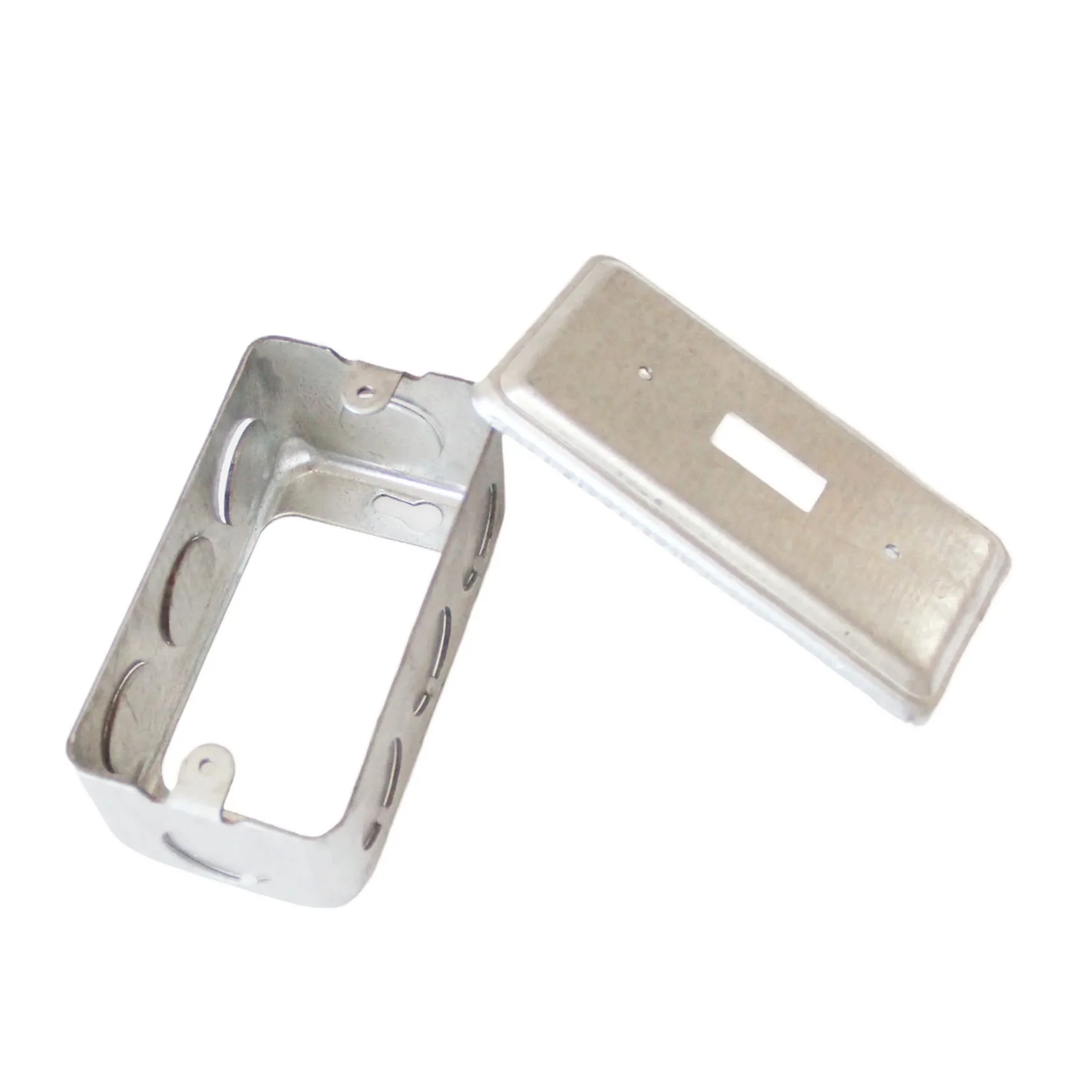 2"*4" One Gang Rectangle Electrical Steel Handy Box Extension Ring ...