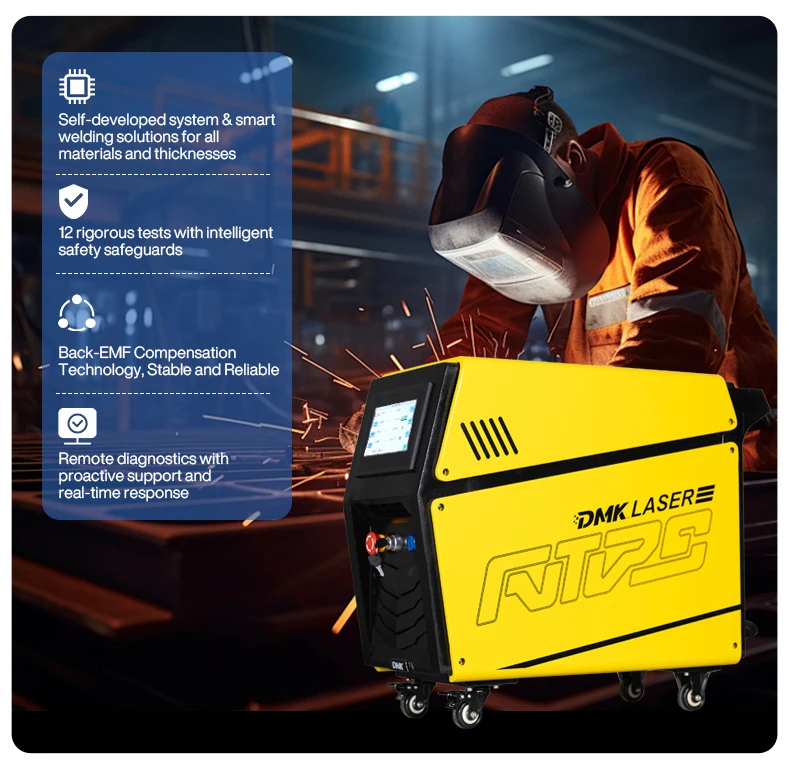 Portable Laser Welder Fiber Handheld Metal Stainless Steel Laser ...