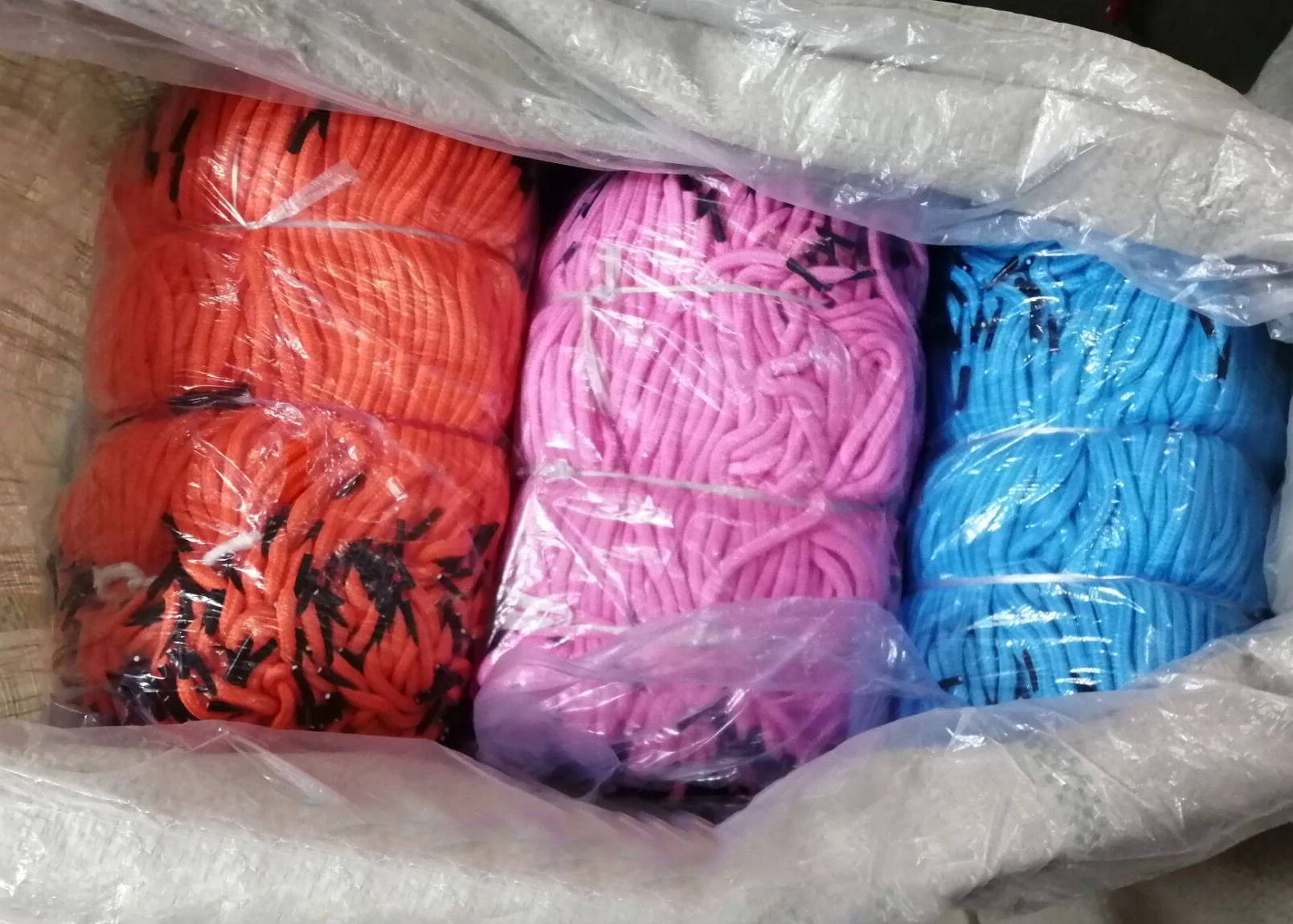 Wholesale Rope Handle Paper Bag Twisted String Handle Hand Rope With ...