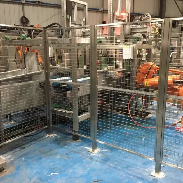 Factory Direct Robot Workstation Isolation Fence Customized Warehouse ...