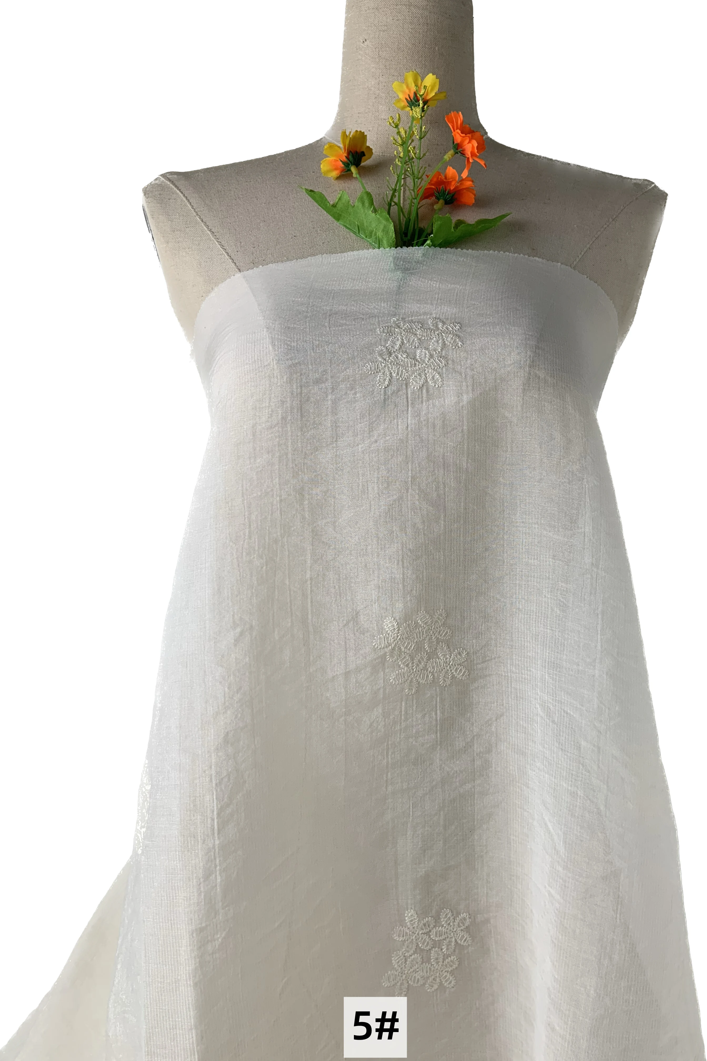 New Tian Si Si Ma Embroidered Jacquard Fabric New Chinese Hanfu Chinese ...