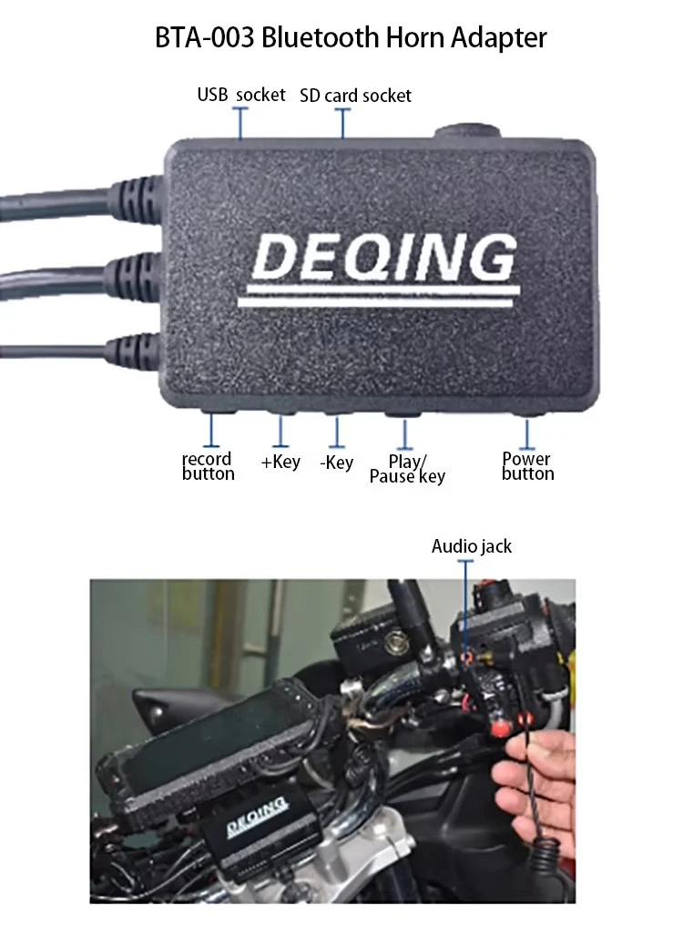 Motorcycle Communication Systems Bluetooth Intercom PTT Headset BTM93 ...