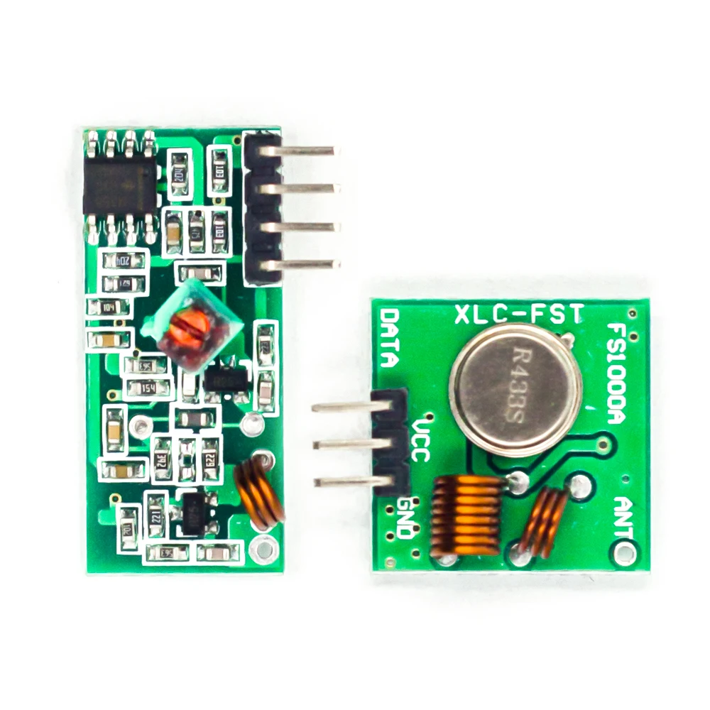 433mhz RF Wireless Transmitter and Receiver Module Kit