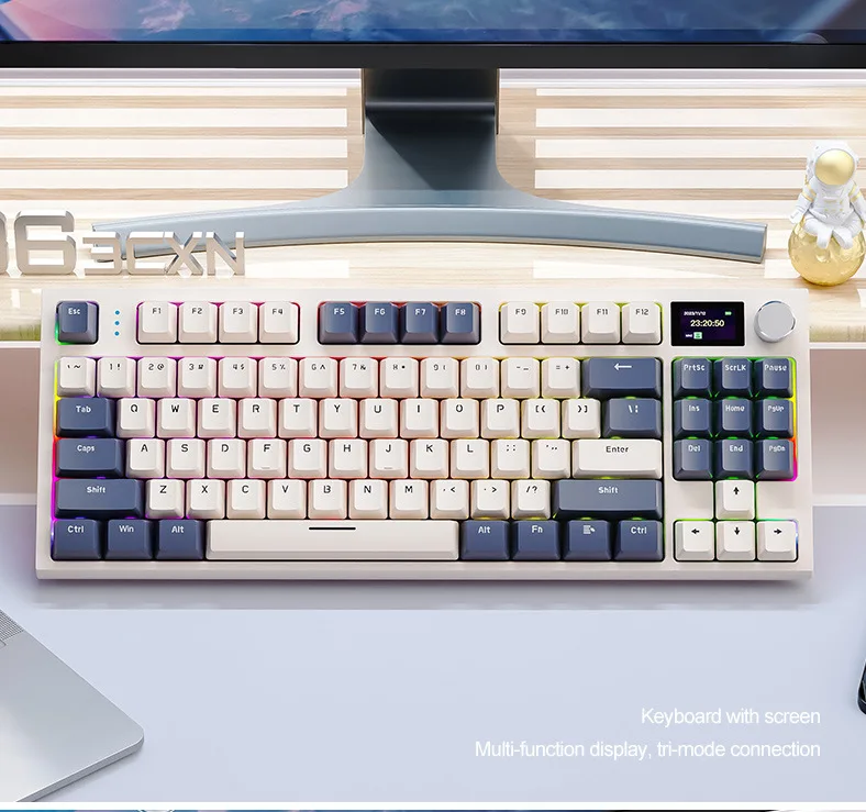 K86 Wireless Mechanical Keyboard - Multi-Key Anti-ghosting