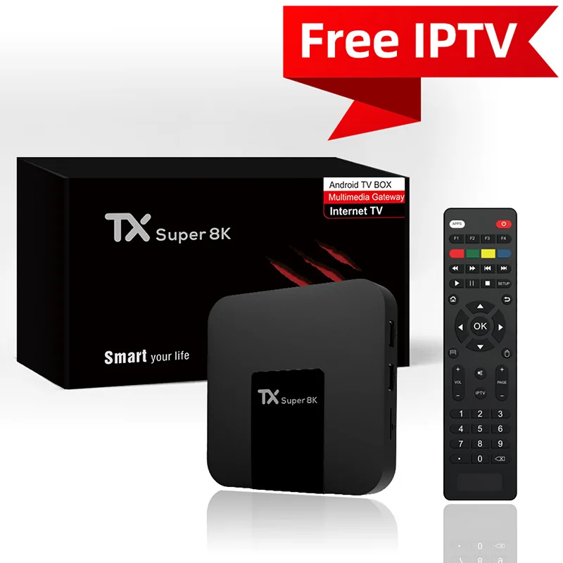 Factory Direct Android Iptv Smart Tv Box Multi-language Global Market ...