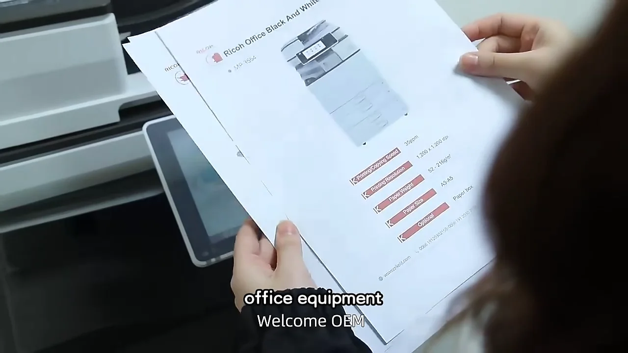 Brand New Ricoh Im C3000 Im C3500 Printer Scanner Copier Machine ...