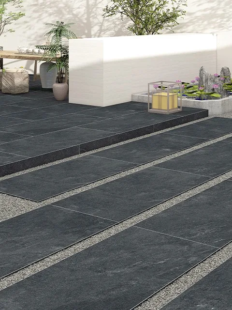 2 Cm Thickness Outdoor Porcelain Tile For Villa Gareden Hotel Square ...