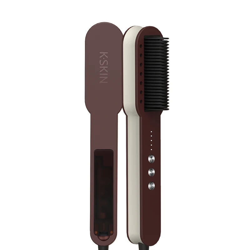 Hot Steam Hair Straightener Nano Spray Steaming Hair care 2 in 1 Hair ...