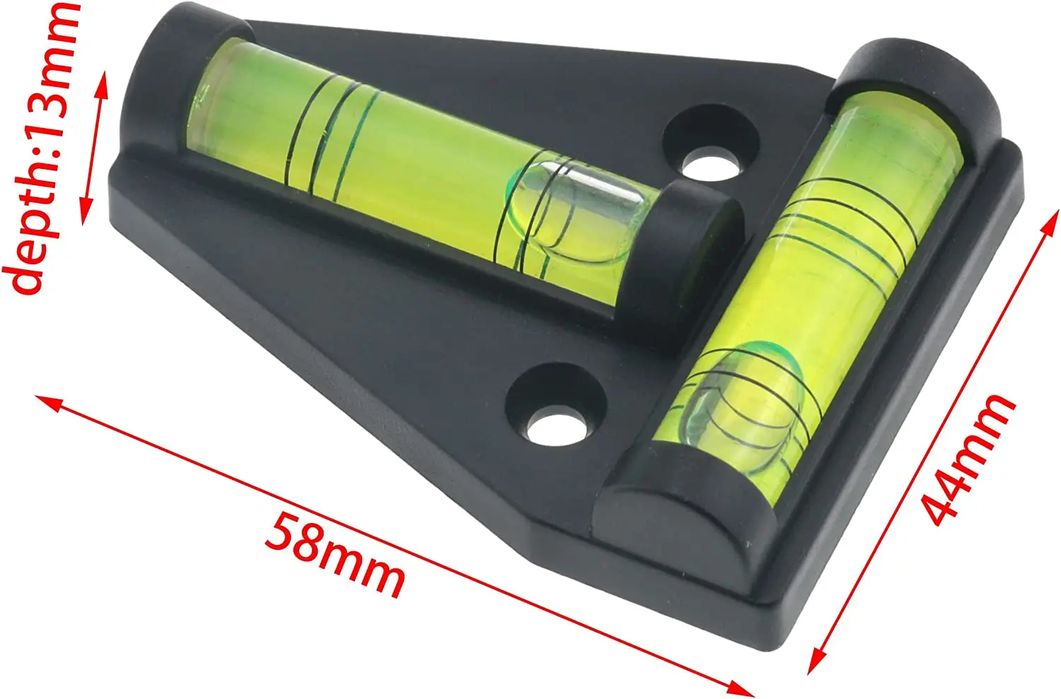 Multi-purpose Measuring Instrument Cylinder Bubble Level Mini 2 Way ...