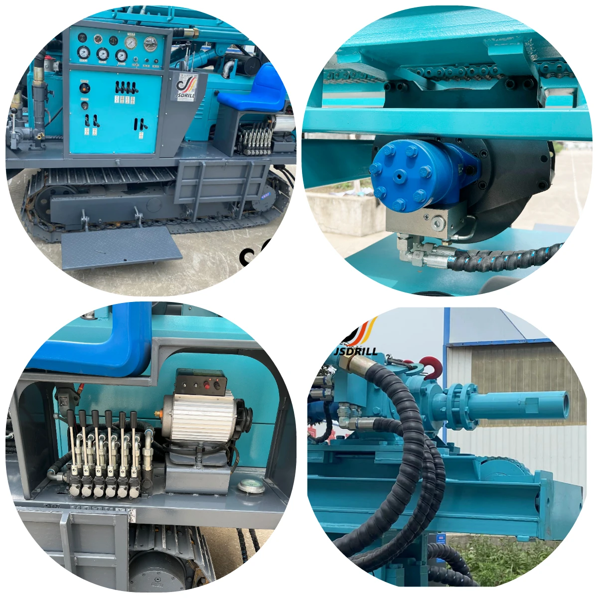 Soil Nailing Ground Anchor Crawler Mounted Drill Machine