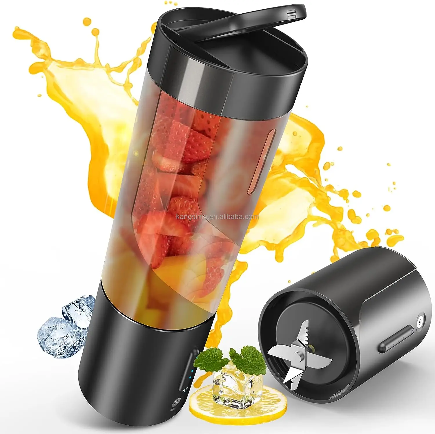 Custom Color Portable Blender 6 Blades Smoothie Juice Maker 230w ...