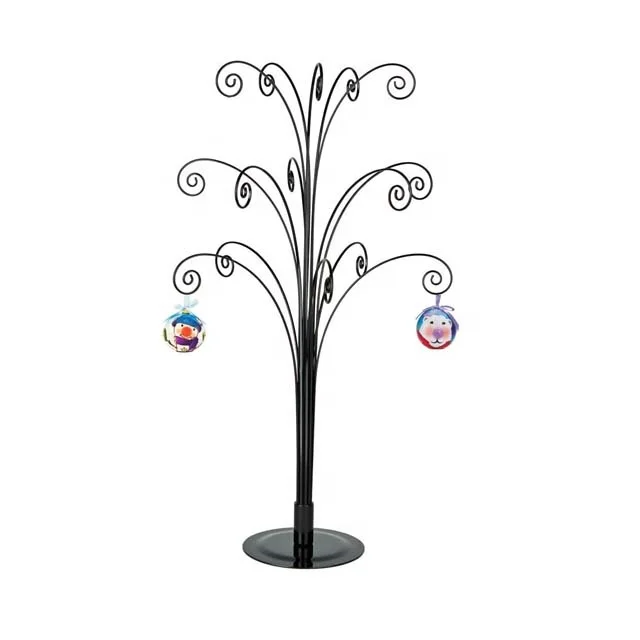 Ornament Tree Display Stand Metal Halloween Christmas Dog Cat Bauble ...