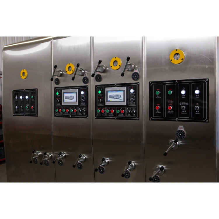 Automatic Pizza Box Printing Slotting Die Cutting Machine For ...